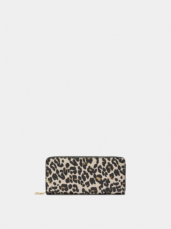 PRINTED ANIMAL WALLET L