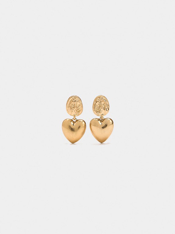 EARRINGS WITH HEARTS