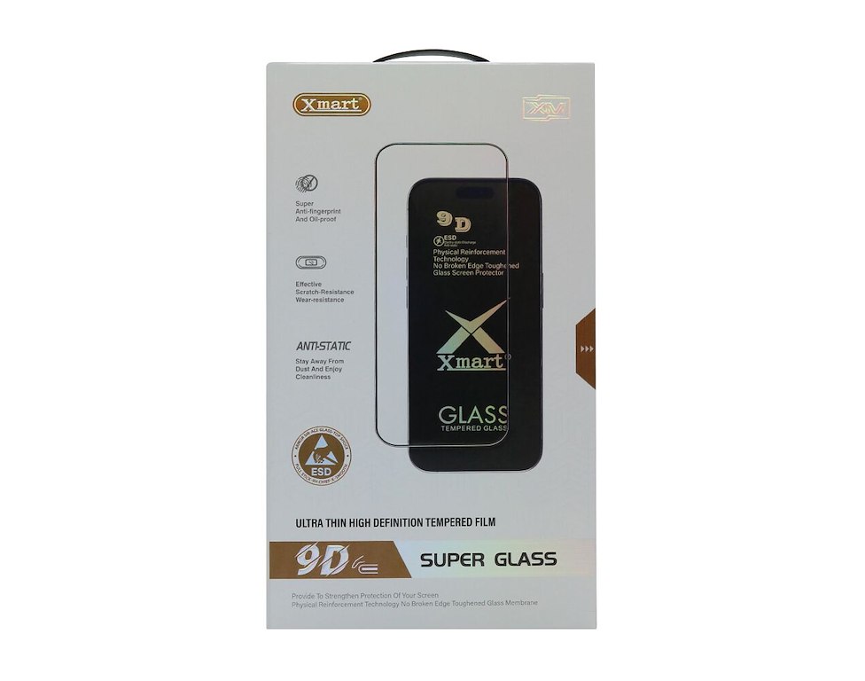 Zastitna folija za ekran GLASS X mart 9D - iPhone 17 Air (MS)