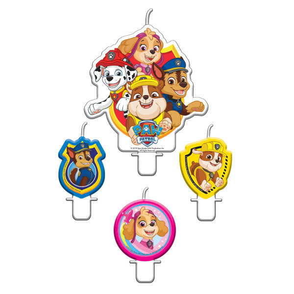 Marina Co Paw Patrol svećice pakovanje 1/4