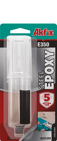 AKFIX EPOXY PASTA E350 TEČNA ZA METAL