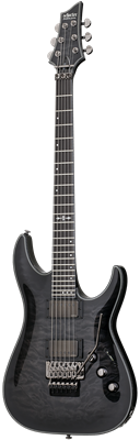Schecter Hellraiser Hybrid C-1 FR Trans Black Burst 1923