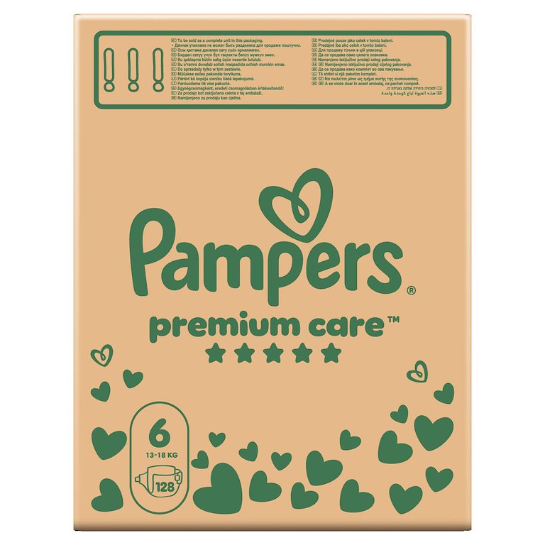Pampers pelene pampers premium care msb s6 128/1 pampers