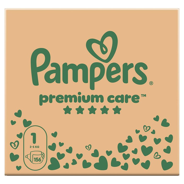 Pampers pelene premium care msb s1 156/1 pampers