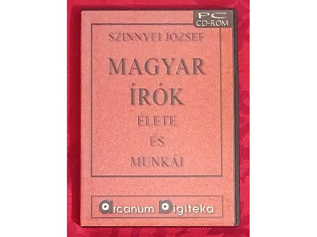 Magyar Irok. Elete es munkai, Szinnyei Jozsef CD