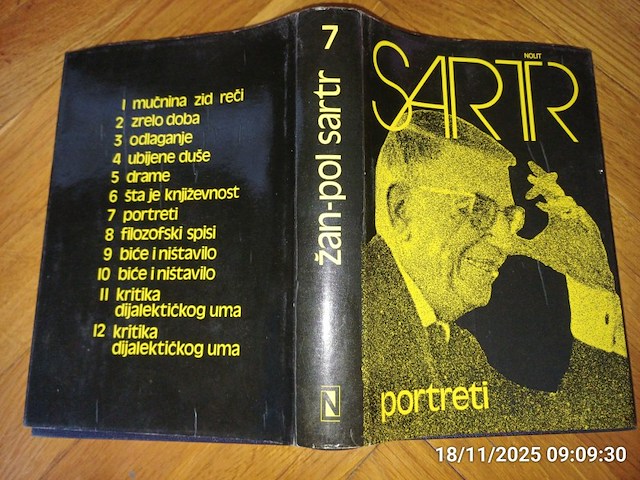 SARTR, PORTRETI