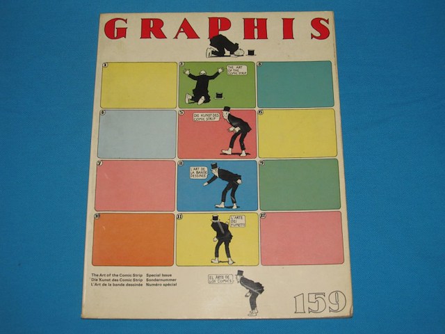 Graphis 159, The Art of the Comic Strip
