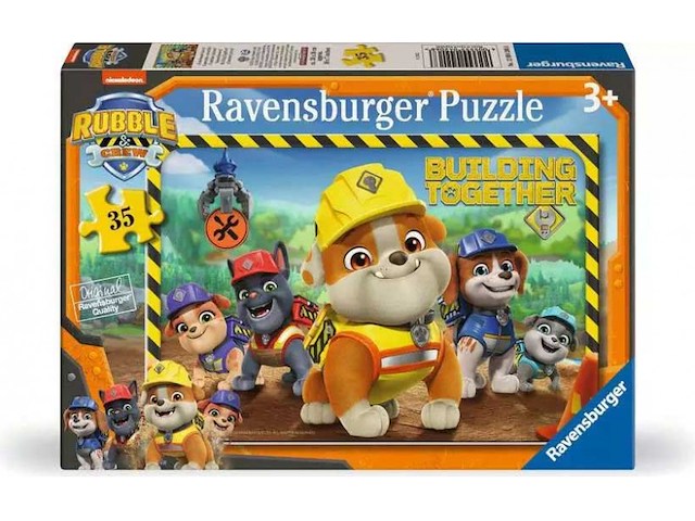 Slagalice puzzle za decu 35 delova Patrolne šape - Rabl Ravensburger 12004206