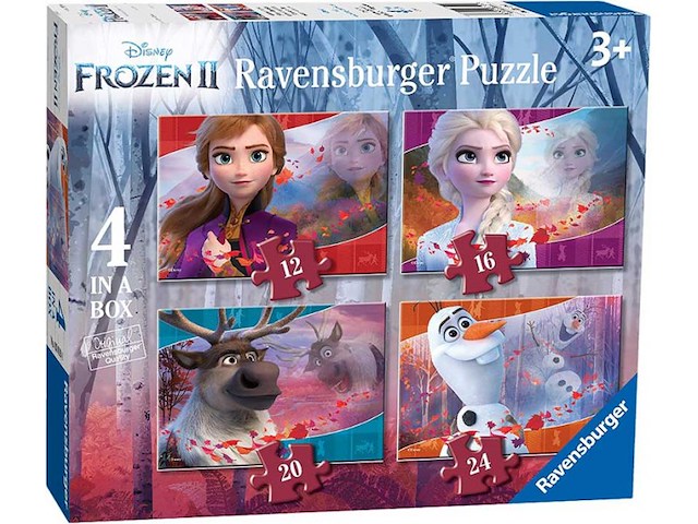 Puzzle slagalica za decu 4u1 Frozen 2 Ravensburger 03019