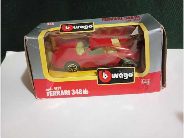 Ferrari 348 TB Burago 1/43 Italy