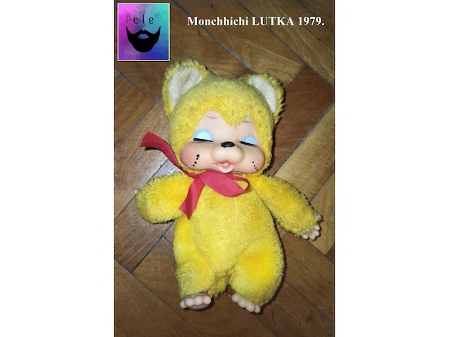 Monchhichi lutka zuta - RARITET