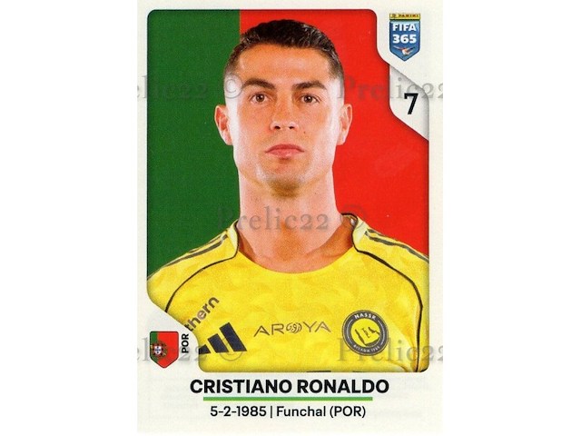 FIFA 365 2026 broj 440 Cristiano Ronaldo