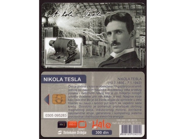 halo kartica NIKOLA TESLA