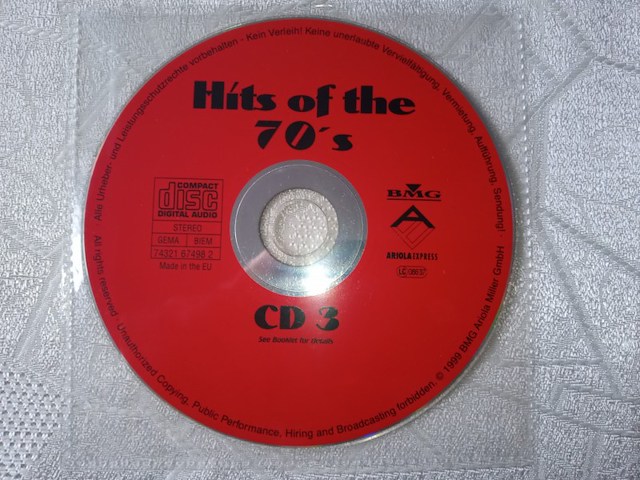 Hits Of The 70`s - CD 3