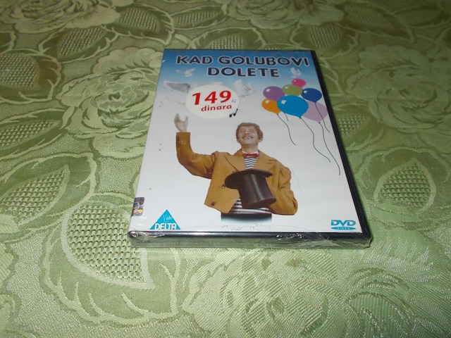 Kad golubovi dolete - Vlasta Radovanovic - DVD - NOVO