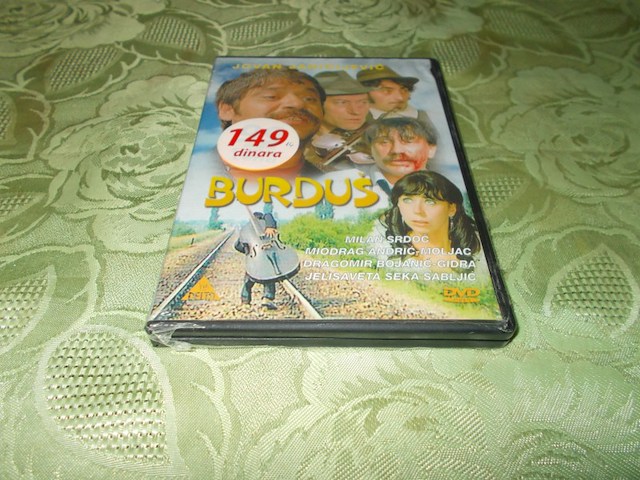 Burdus - Miodrag Mica Popovic - DVD - NOVO