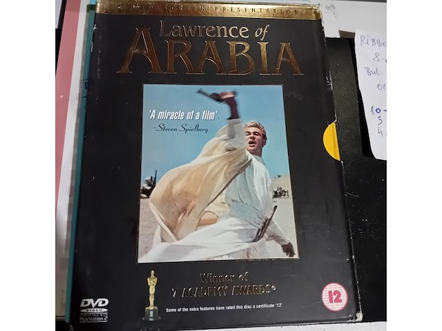 LAWRENCE OF ARABIA - 2 DVD