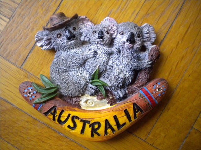 AUSTRALIJA AUSTRALIA KOALA, magnet za frizider (2)
