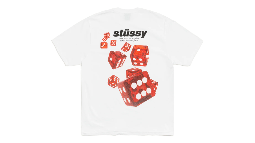 Stussy Rollers White Tee