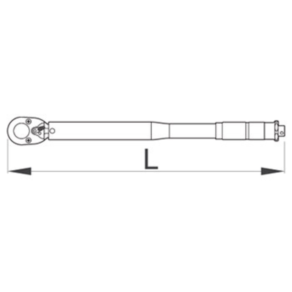 Unior – Moment ključ 1/4″ 2-24 – 615485