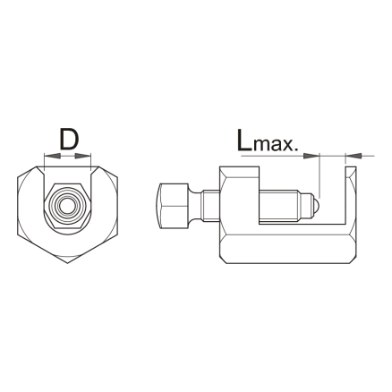 Unior Alat za skidanje prednjih brisača 32mm – 1941/2, 619270