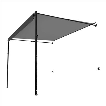 Tenda za kamper 549cm crna