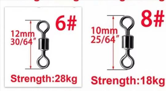 10 Roling virble za fider pecanje ribolov