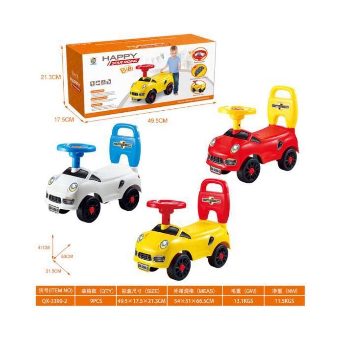HK MINI DEČIJI AUTO GURALICA SA VOLANOM