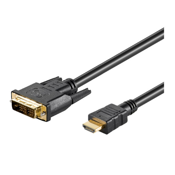 Stars Solutions Kabl HDMI na DVI 24+1 MM crni 1.8m