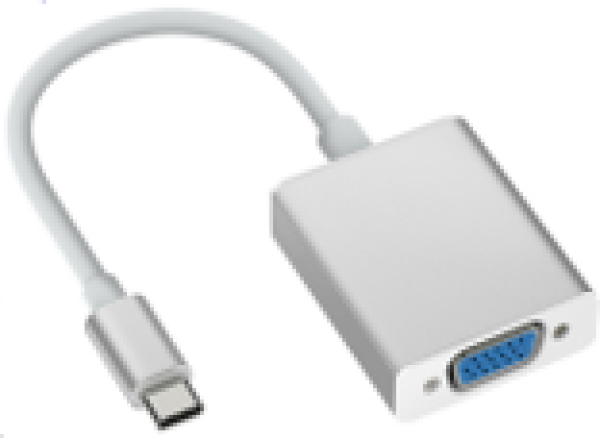 Stars Solutions Adapter USB-C na VGA beli