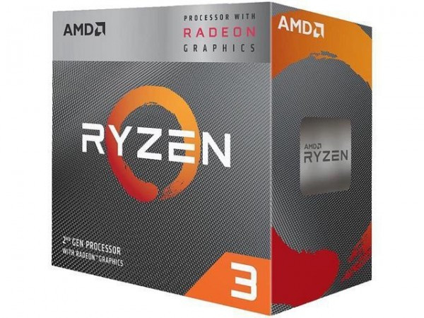 AMD CPU AM4 Ryzen 3 3200G, 4C4T, 3.60-4.00GHz YD3200C5FHBOX