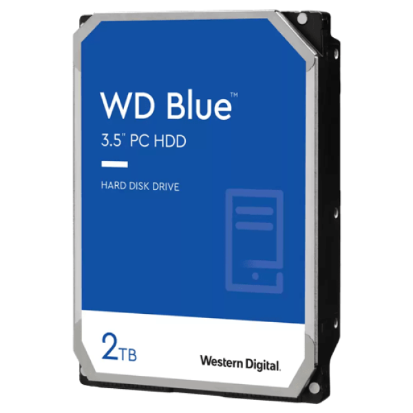 WD HDD 2TB 3.5'' SATA III 256MB 7.200rpm WD20EZBX Blue