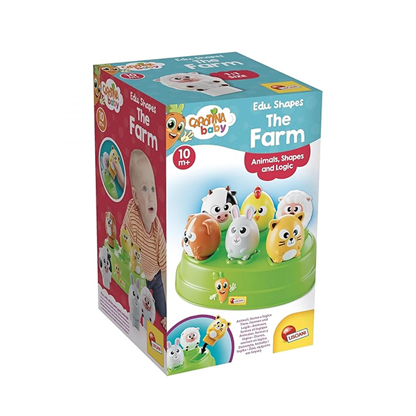 Edukativni set za bebe sorter Farma Carotina 57454