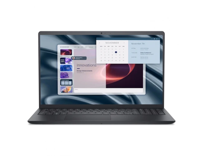 Dell Pro 15 Essential PV15255 laptop AMD Ryzen 5 7520U 15.6" FHD 8GB 512GB SSD Radeon Graphics crni