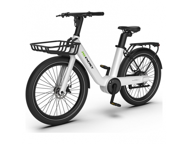 MS ENERGY eBike c102 2025 beli električni bicikl