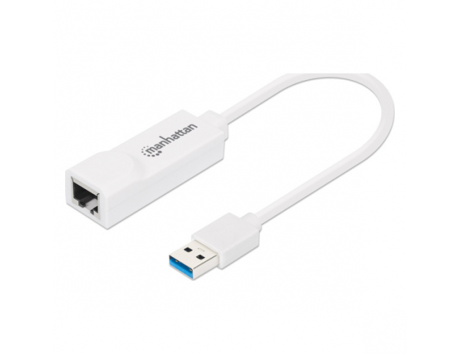 Manhattan (506847) USB A (muški) na RJ-45 (ženski) 10/100/1000 LAN adapter