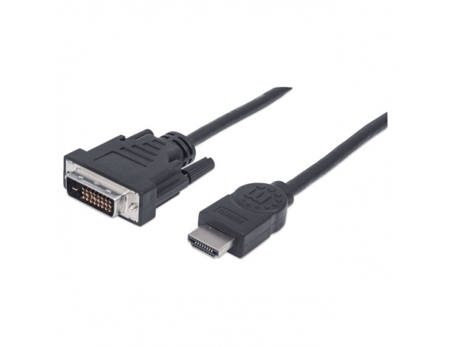 Manhattan (372510) HDMI (muški) na DVI-D (muški) kabl 3m
