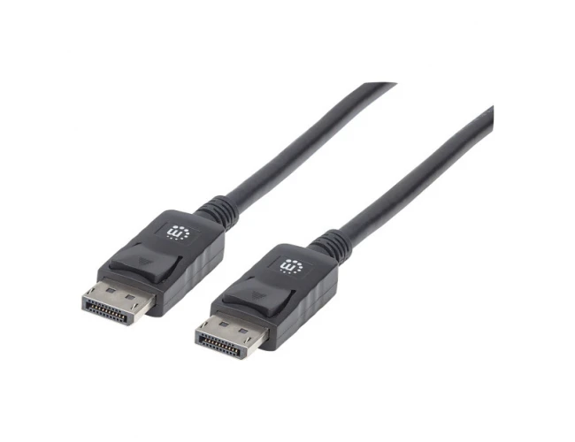 Manhattan (307116) DisplayPort (muški) na DisplayPort (muški) kabl 1.8m crni