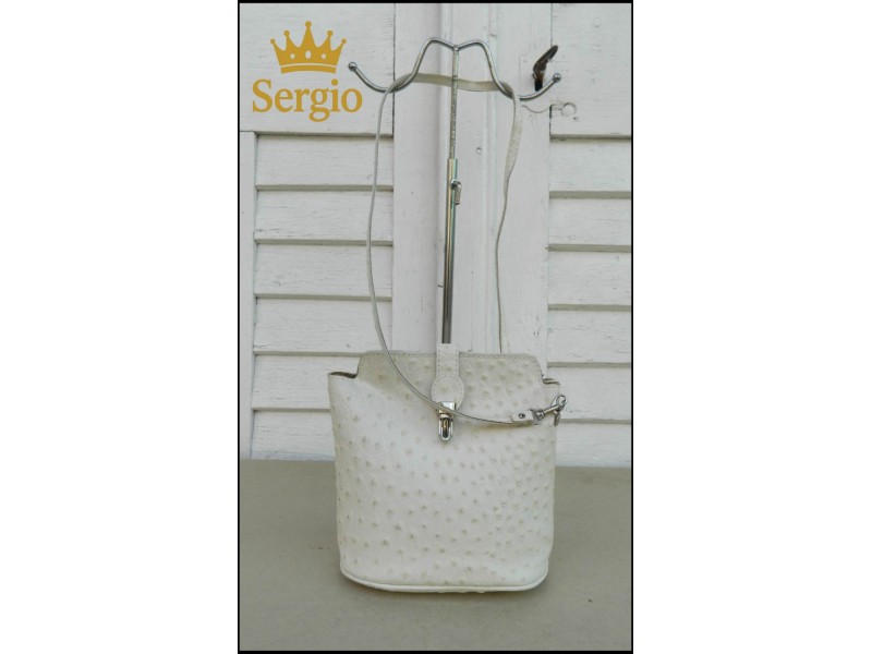 Prelepa kožna poštarska torba MADE IN ITALY