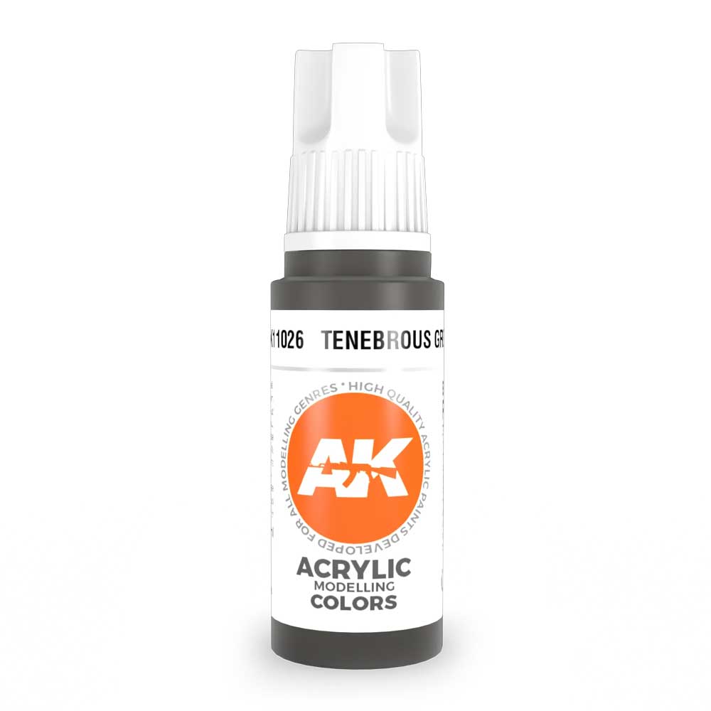 3GEN Acrylic Tenebrous Grey 17ml