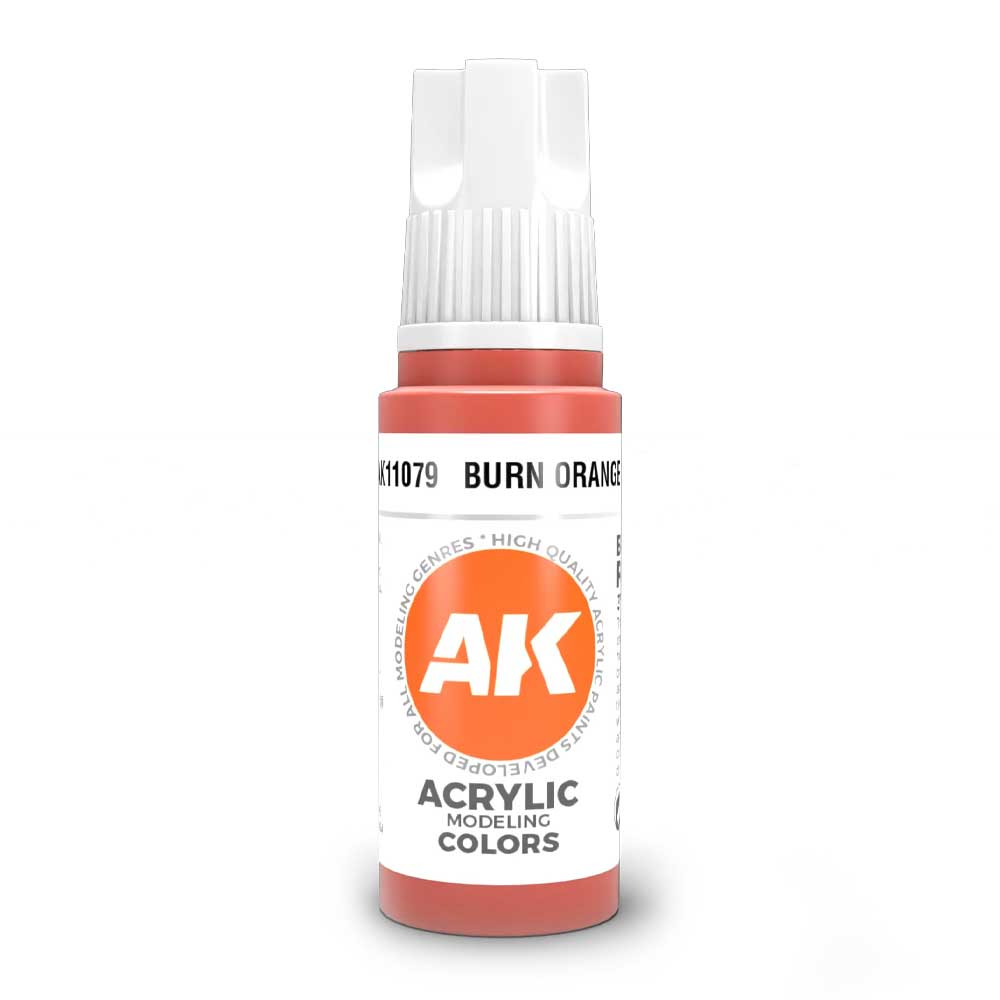 3GEN Acrylic Burn Orange 17ml