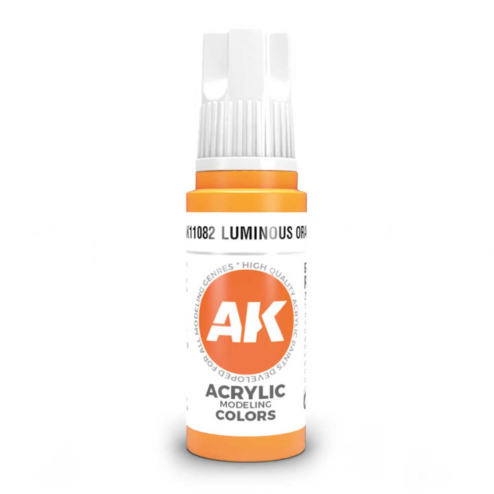 3GEN Acrylic Luminous Orange 17ml