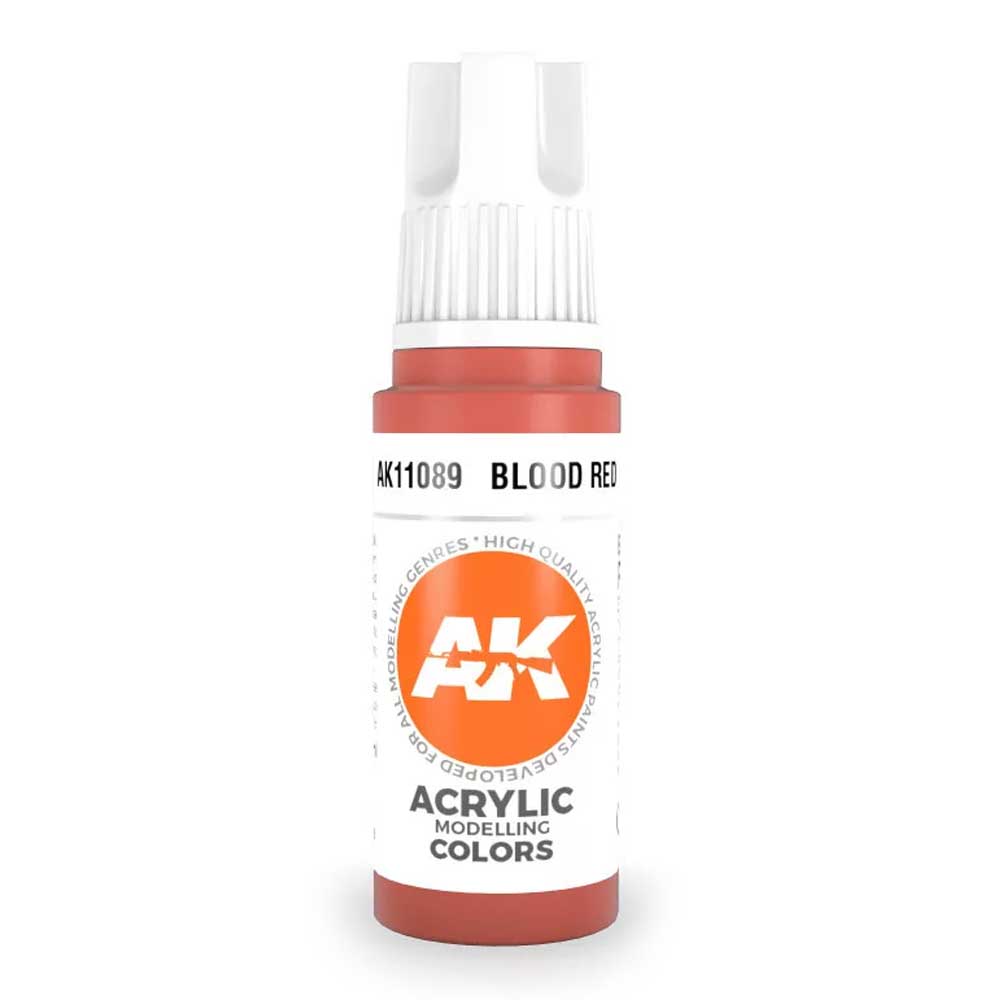3GEN Acrylic Blood Red 17ml