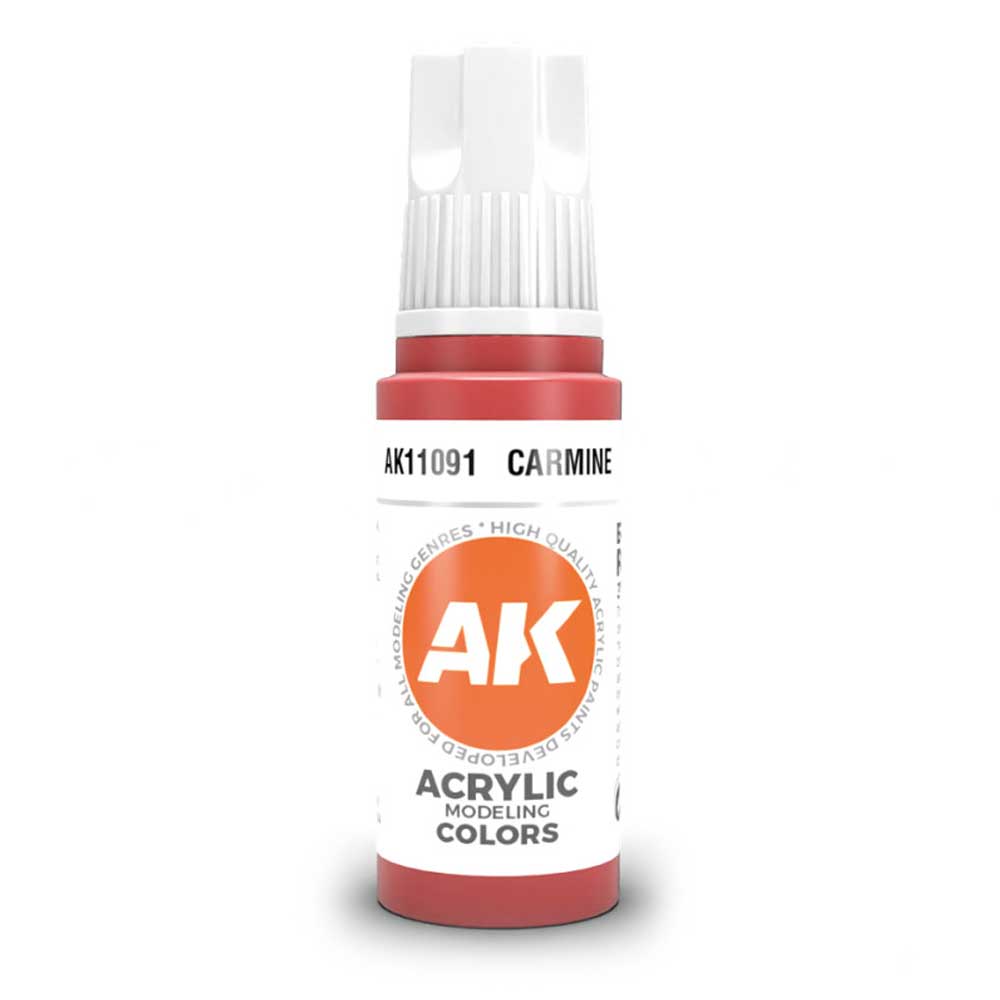 3GEN Acrylic Carmine 17ml