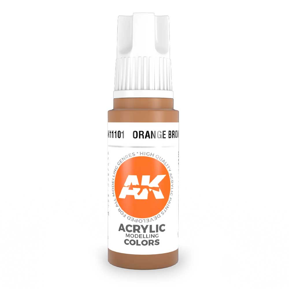 3GEN Acrylic Orange Brown 17ml