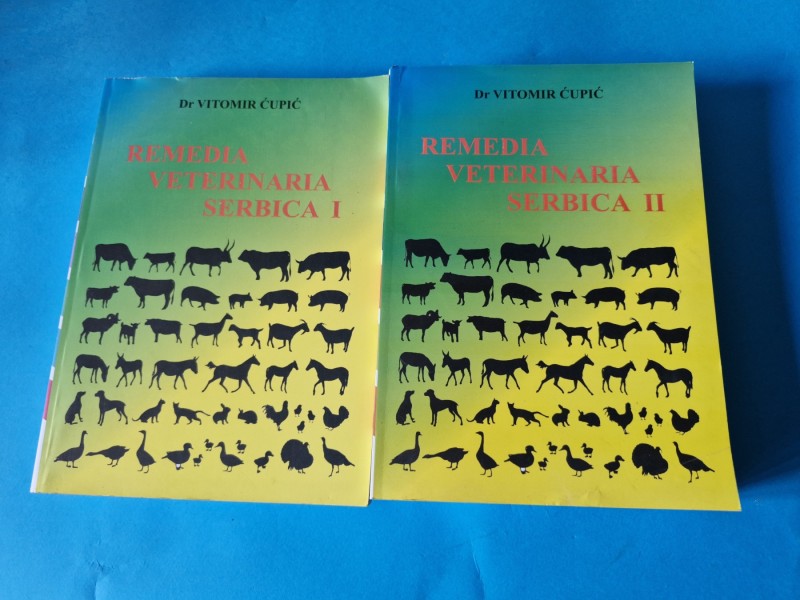 REMEDIA VETERINARIA SERBICA I - II - VITOMIR ĆUPIĆ