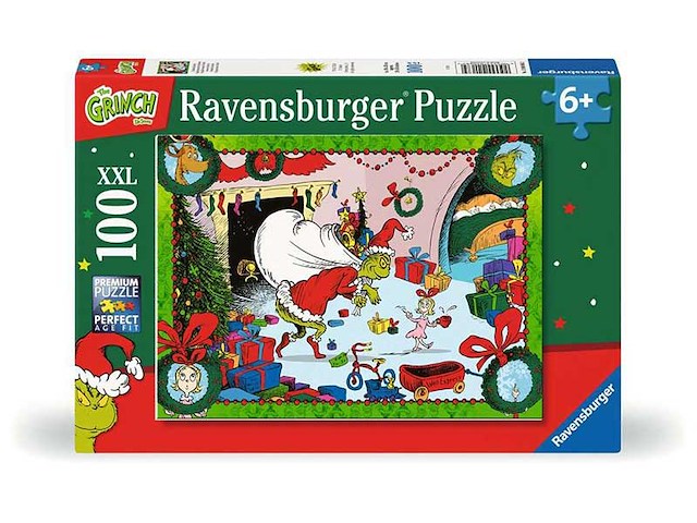 Puzzle slagalice za decu 100XXL delova Grinč Ravensburger 12004068