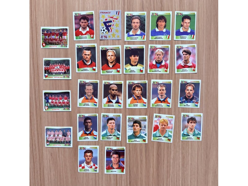 Panini sličice 1988-2024