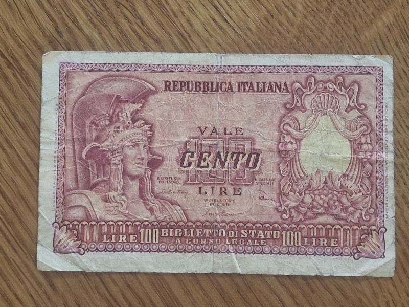 Italija 100 Lire 1951