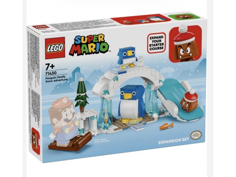 NOV LEGO 71430 Super Mario Snežna avantura porodice pen